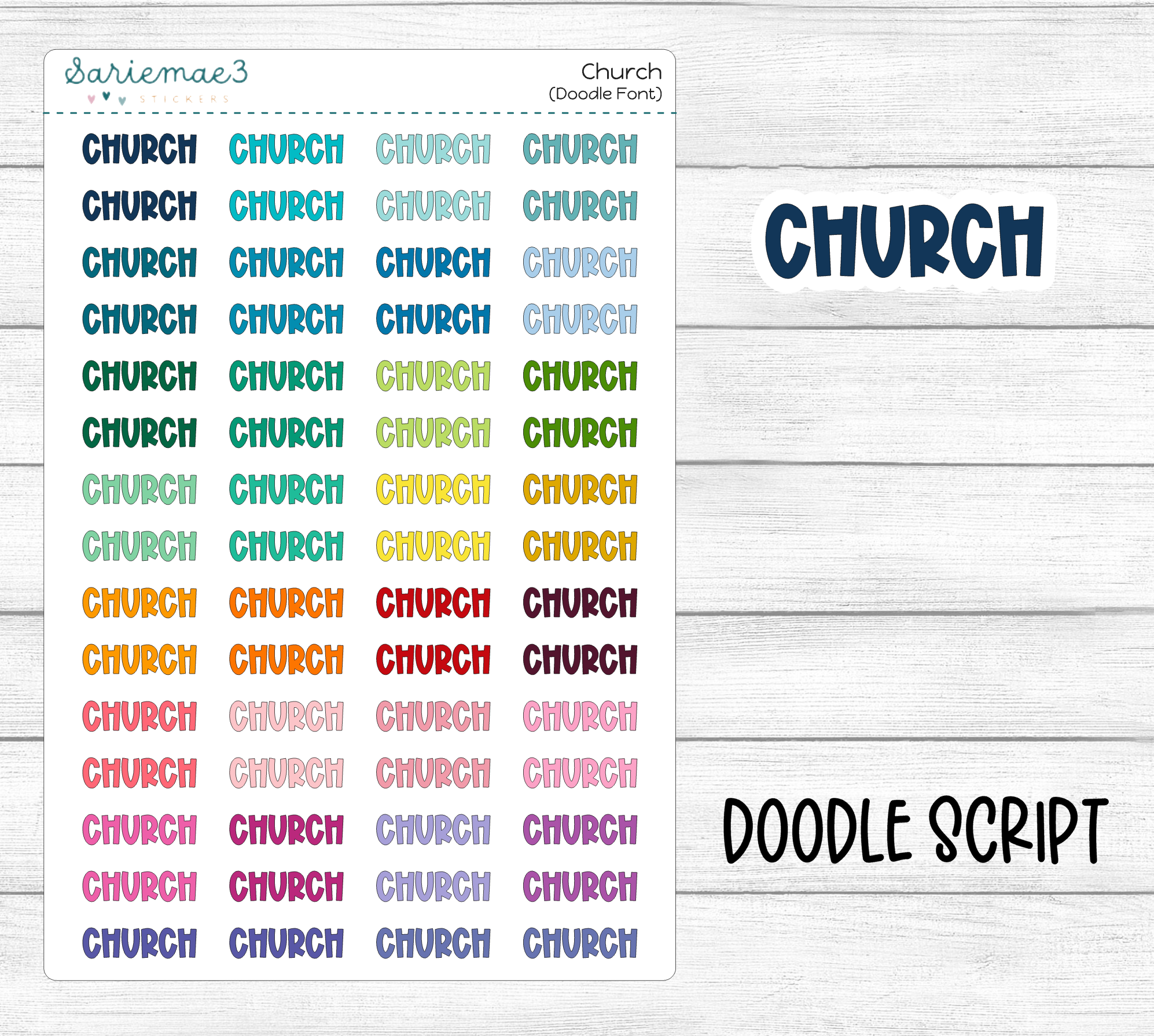 Church (Doodle) – SarieMae3