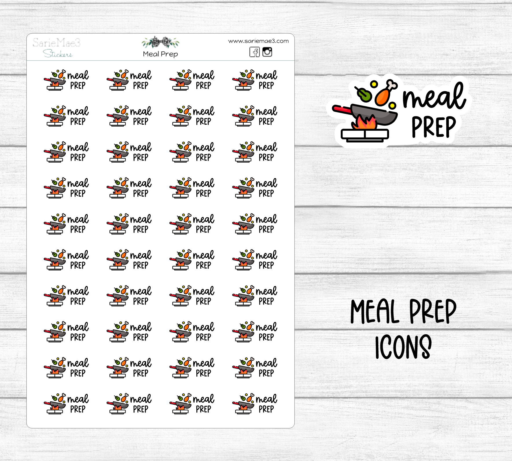 Meal Prep Icons – SarieMae3