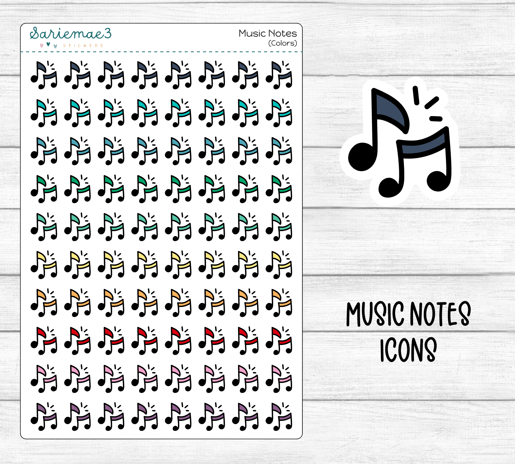 Music Notes Icons – SarieMae3