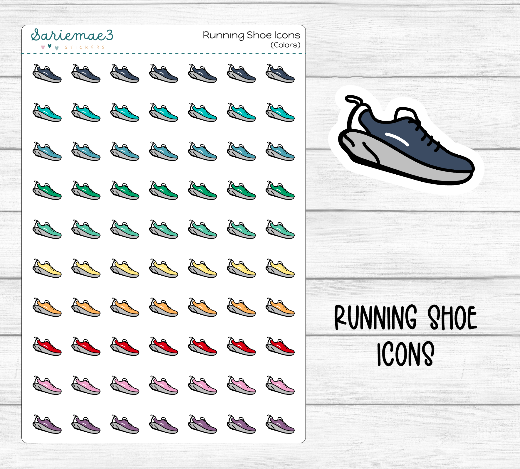 Running Shoe Icons (Reformat) – SarieMae3